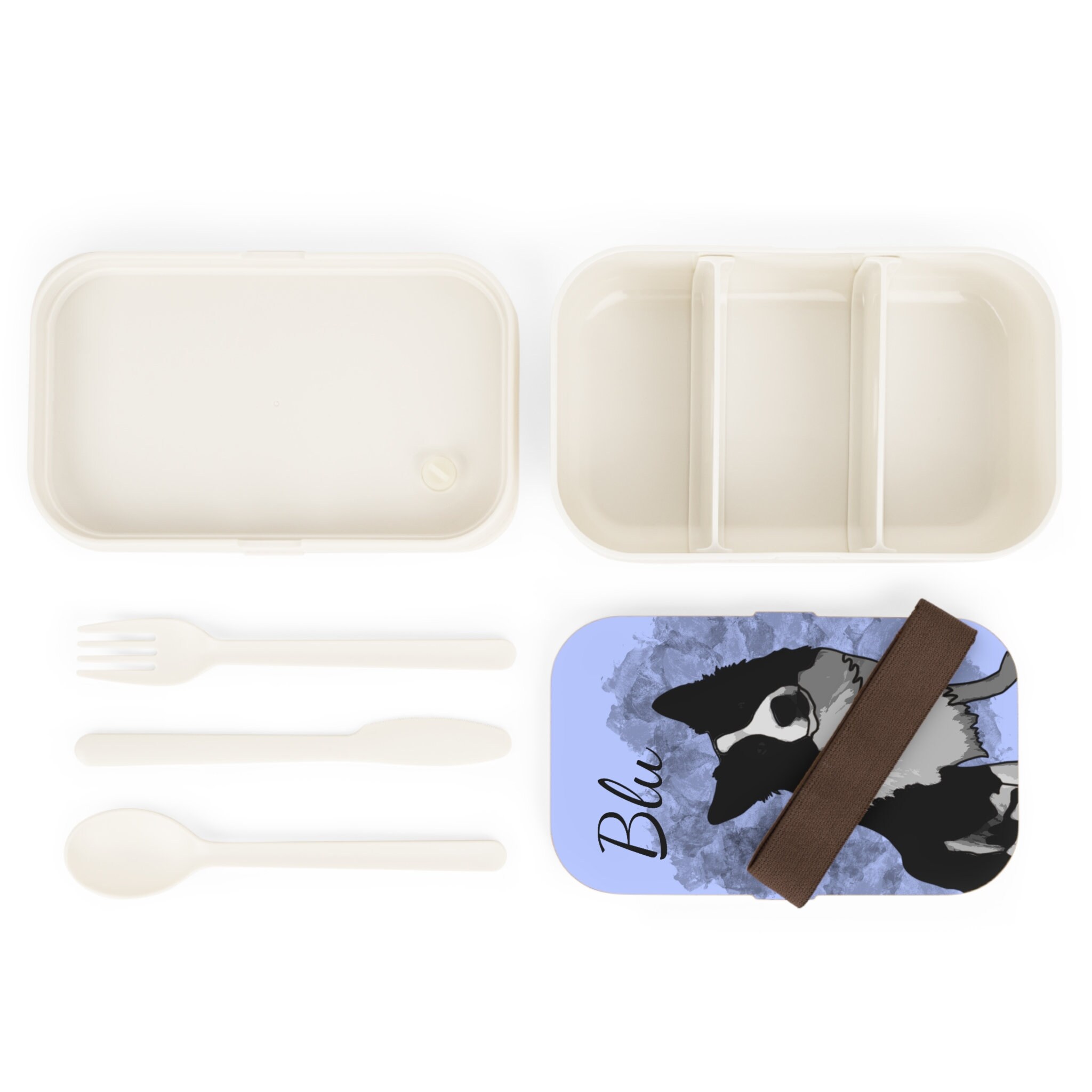 Custom Bento Box Using Photo & Name in Cartoon Art Style - Etsy