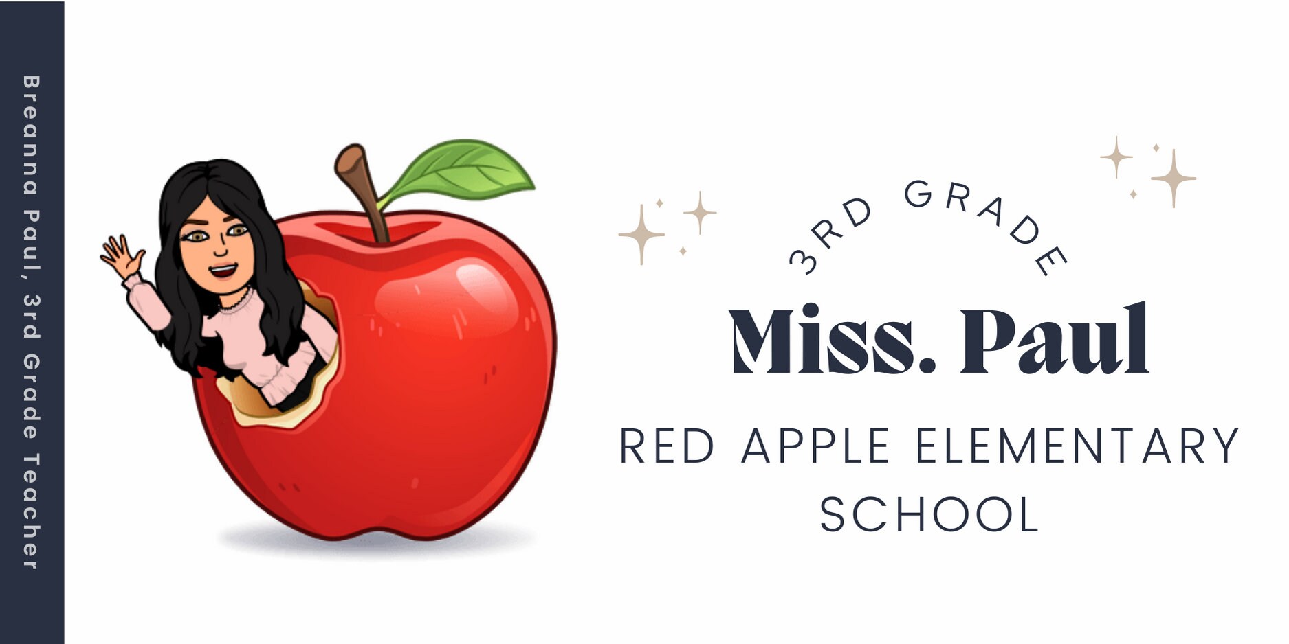 Bitmoji Email Signature for Grade School Teachers - Etsy