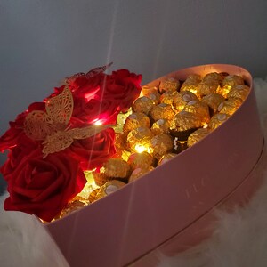 Large Heart Shaped Gift Box - Etsy