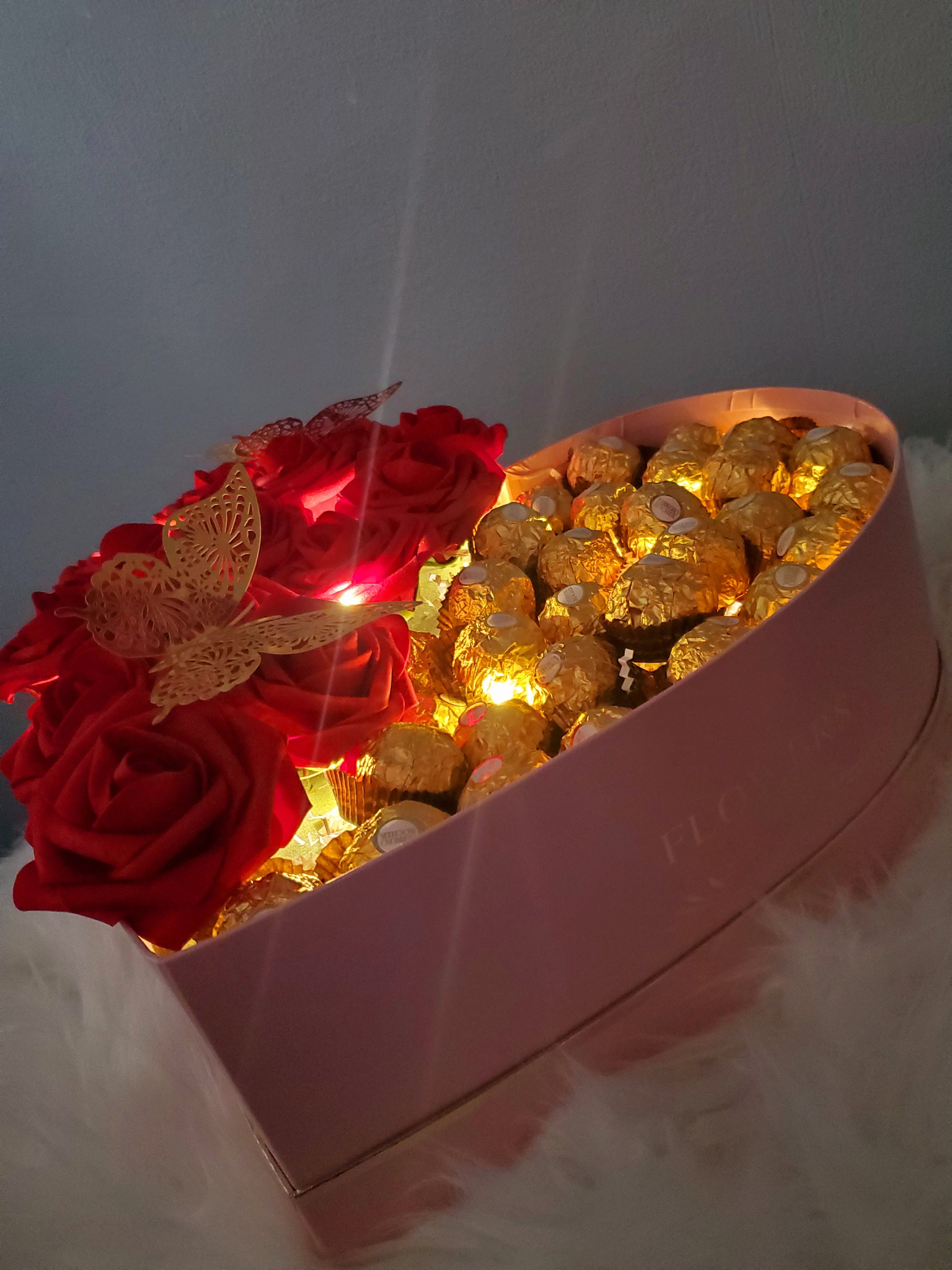 Large Heart Shaped Gift Box - Etsy