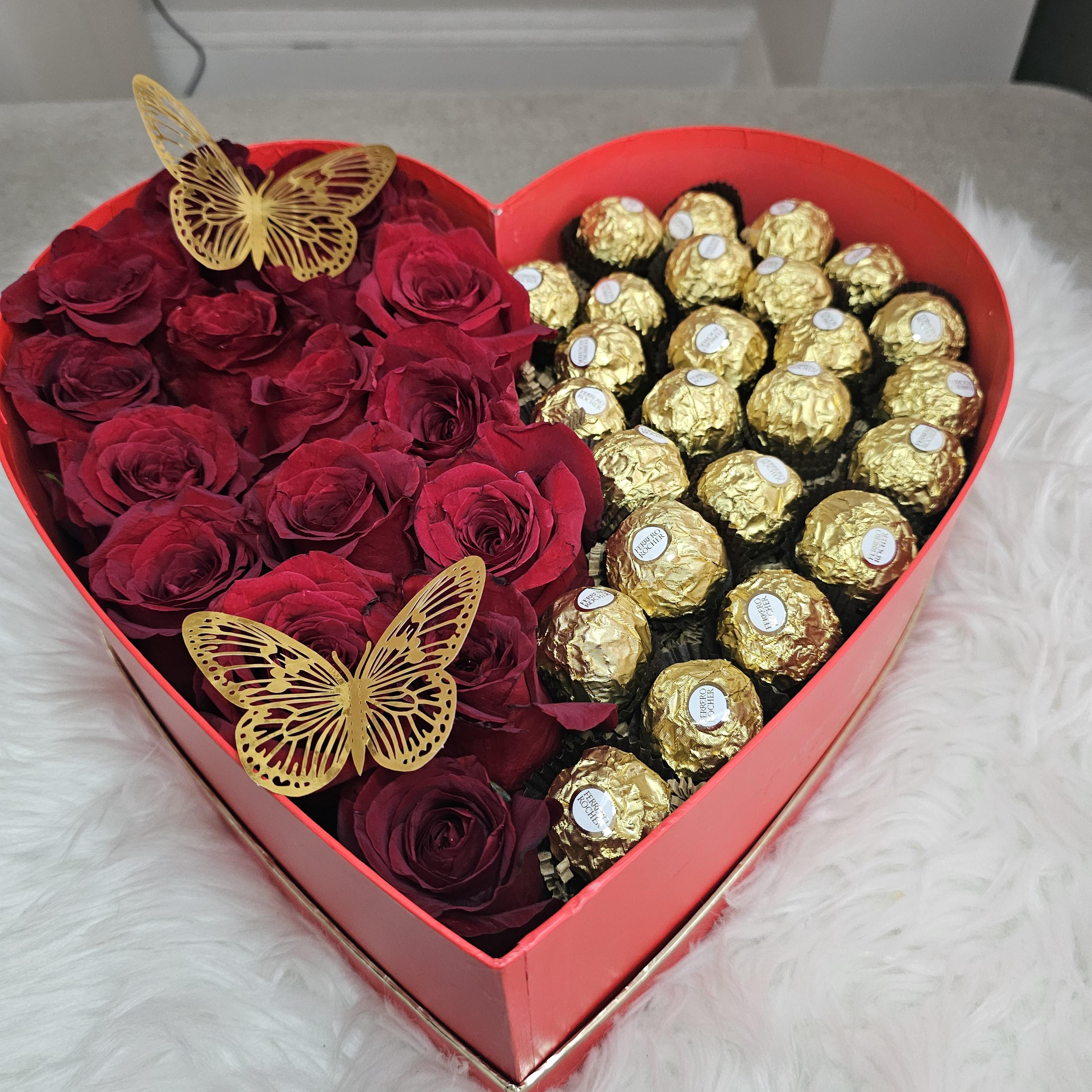 Large Heart Shaped Gift Box - Etsy