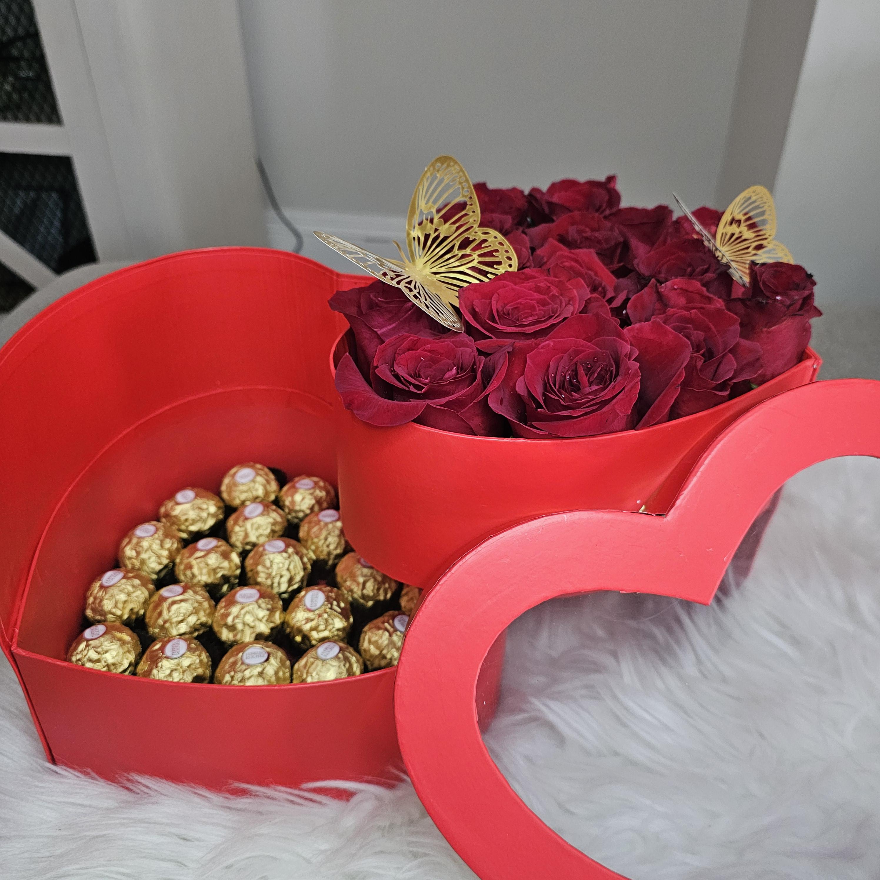 Double Layer Heart Shape Gift Box - Etsy