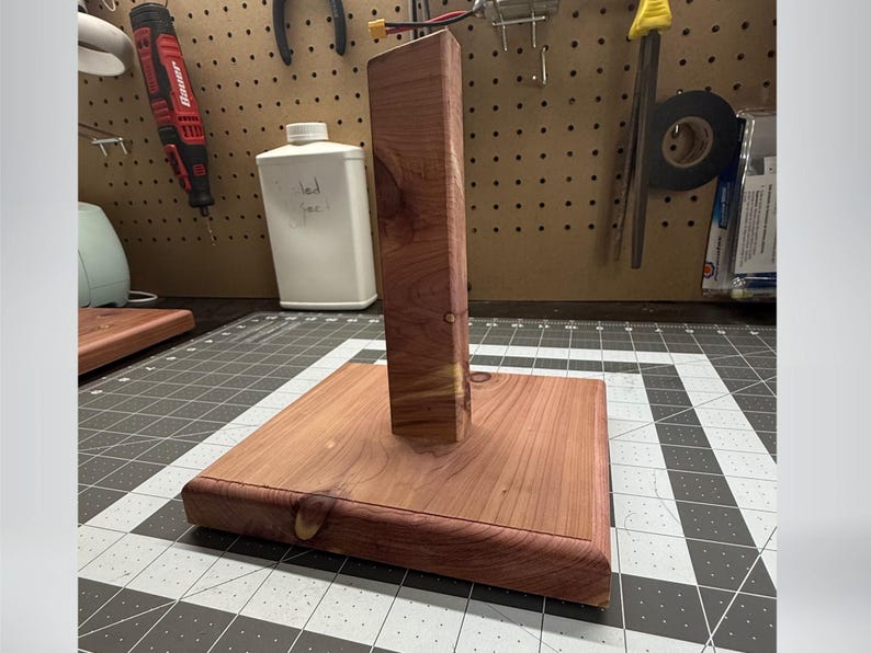 Handmade Wooden Pistol Display Stand – Compatible With Glock Magazines ...