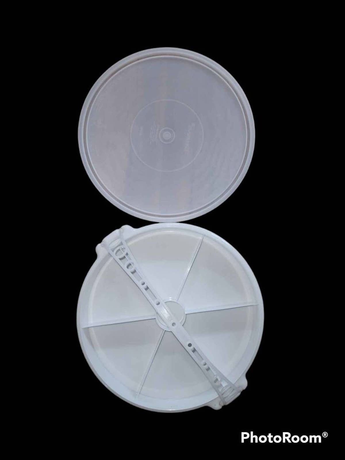 Vintage Tupperware Party Susan With Handle - Etsy