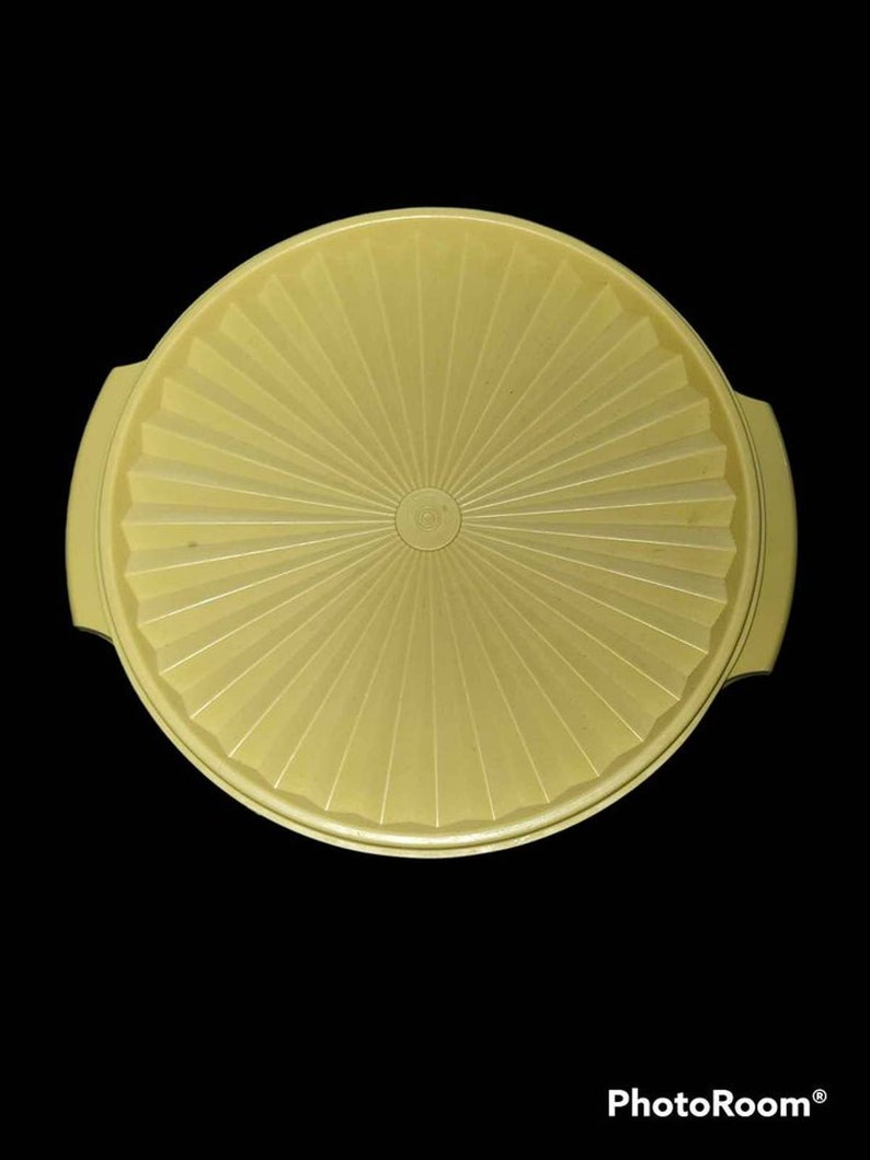 Vintage Tupperware Harvest Gold Serving Bowl - Etsy