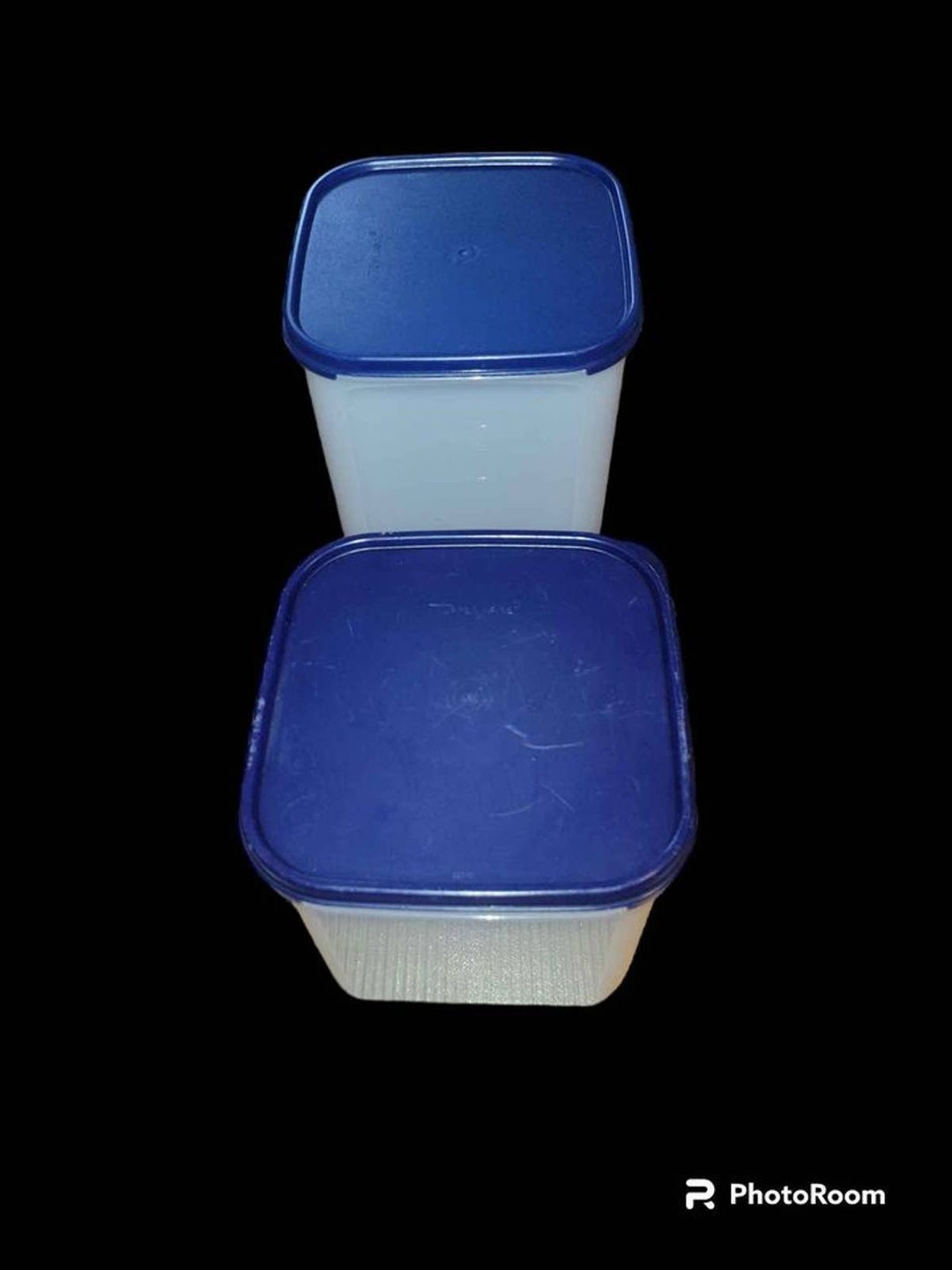 Vintage 2 Tupperware Modular Mates Square Containers 1622 - Etsy