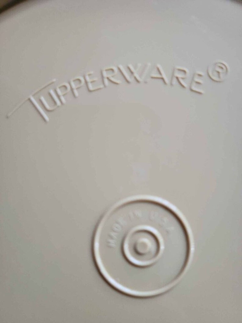 Vintage Tupperware Harvest Gold Serving Bowl - Etsy