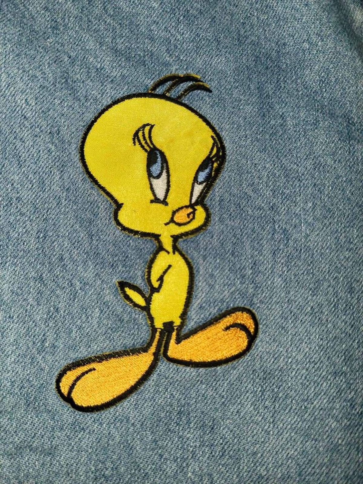 Vintage 1990's Looney Tunes Tweety Bird Denim Jeans, Girls Size 16. - Etsy