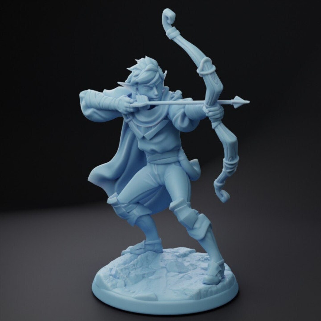 Velwyn: Elven Ranger Twin Goddess Miniatures RPG Fantasy - Etsy