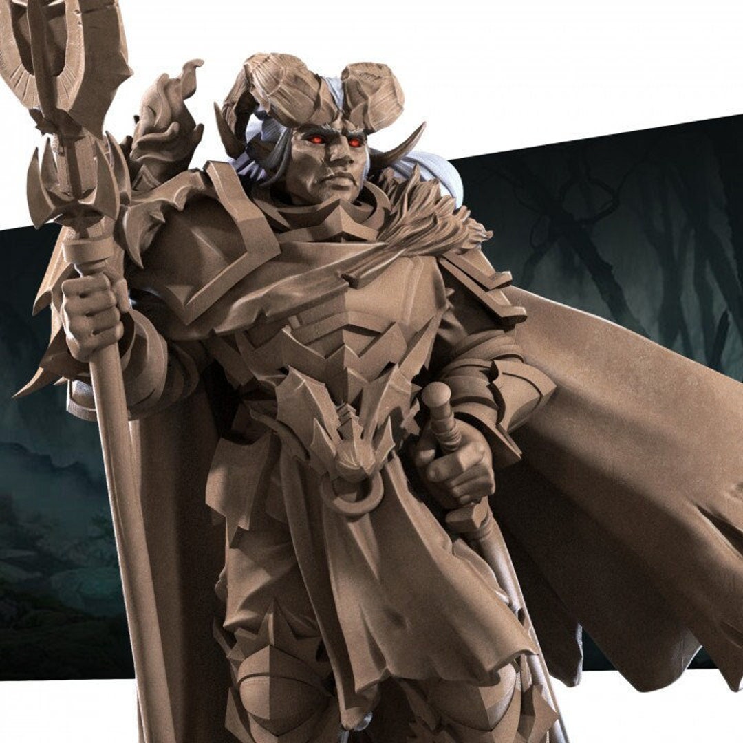 Urath: the Oathbreaker Tiefling Paladin Bite the Bullet RPG Fantasy ...