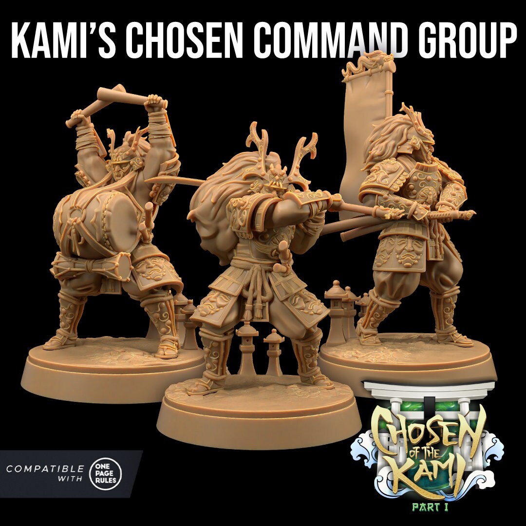 Kami's Chosen Command, 3 Versions Chosen of the Kami PT. 1 the Dragon ...
