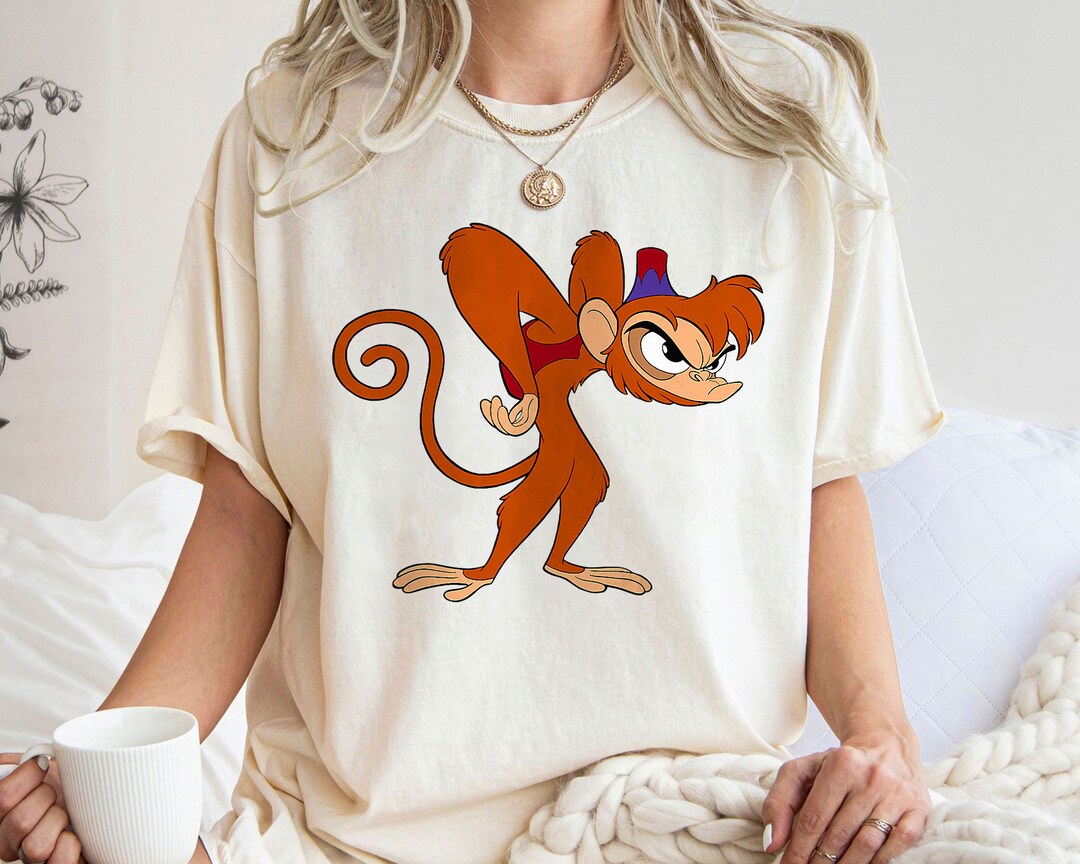 Disney Aladdin Angry Abu 90s Shirt Family Matching Walt Disney - Etsy