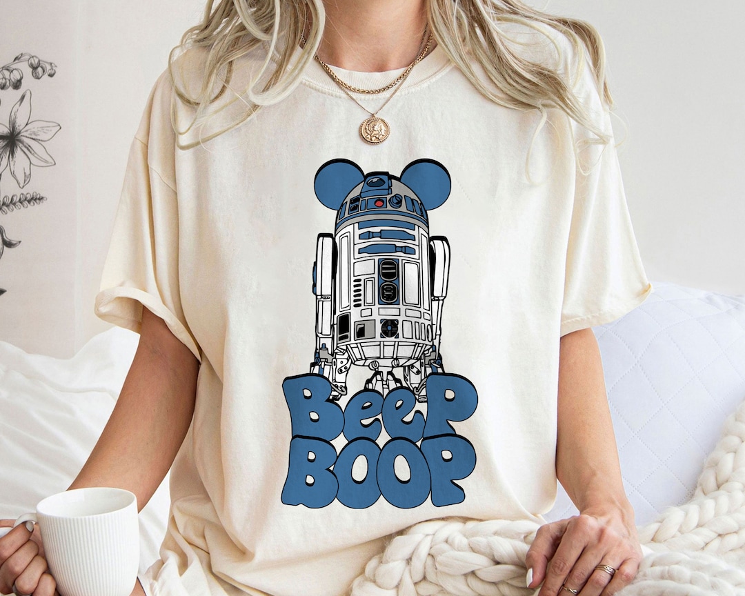 Retro R2D2 Beep Boop Vintage Retro Star Wars Shirt Family Matching Walt ...