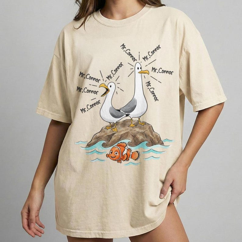 Customized Finding Nemo Teacher Shirt, Funny Teacher T-shirt, Custom ...