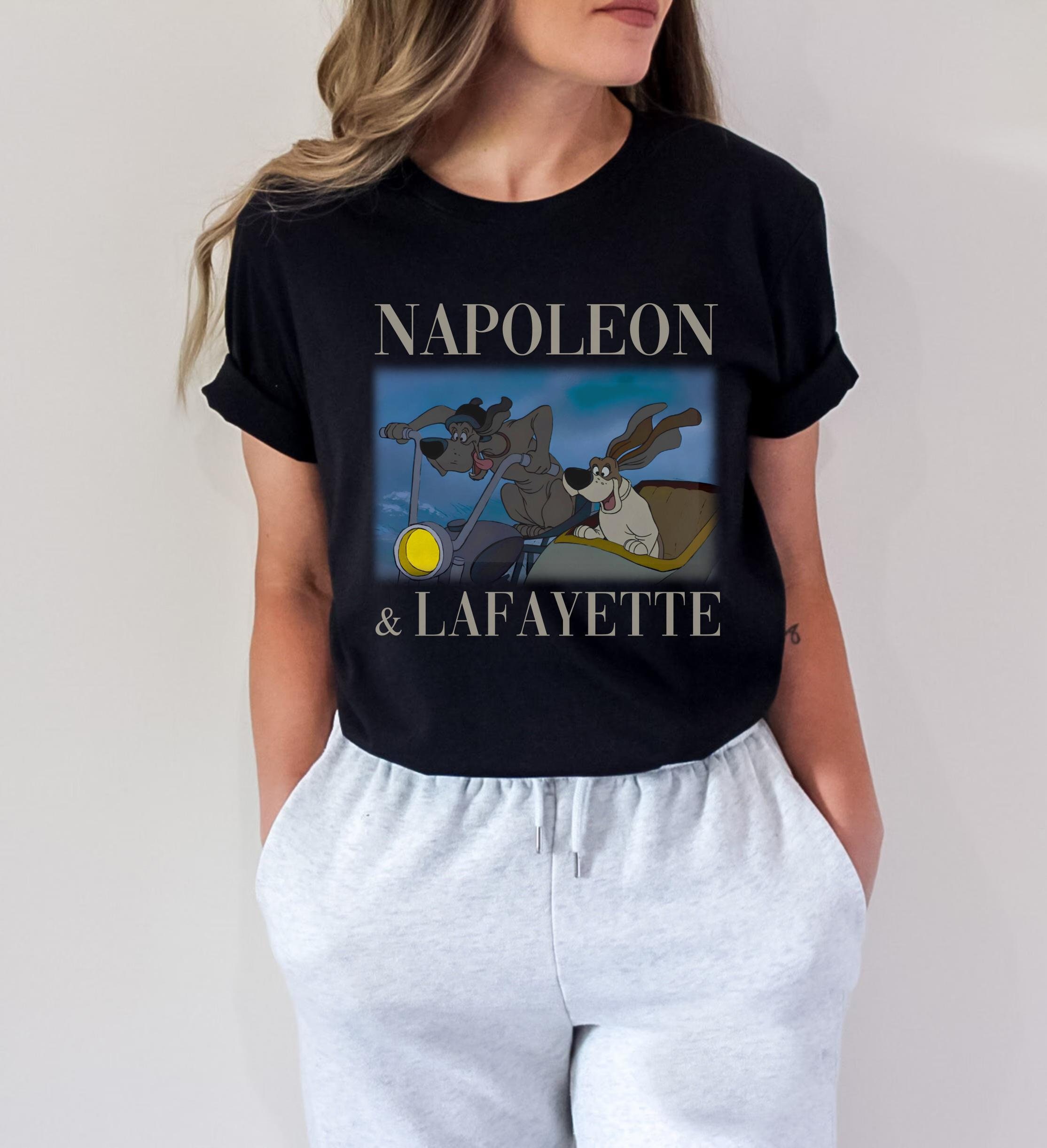 Aristocats Napoleon and Lafayette Graphic Shirt, Disney Cartoon Tee - Etsy
