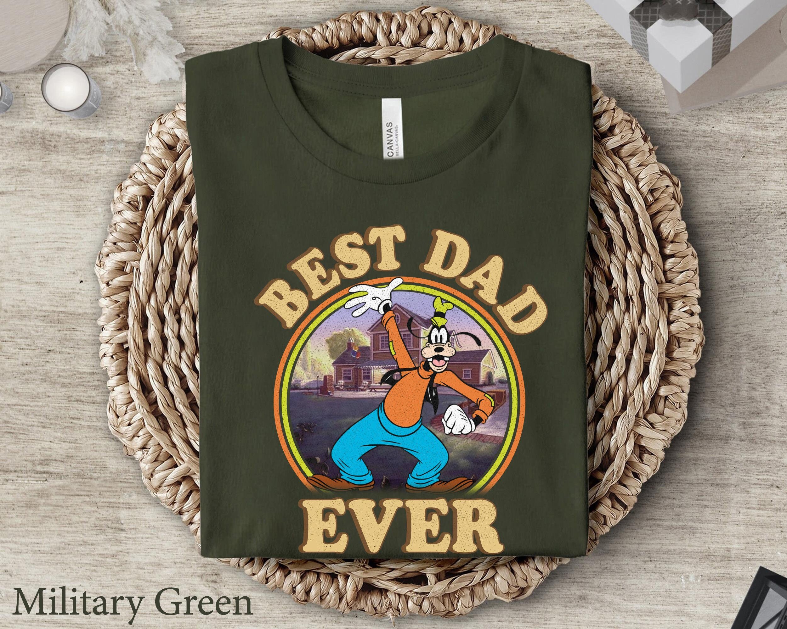 Goofy Best Dad Ever Disney Father Shirt A Goofy Movie - Etsy