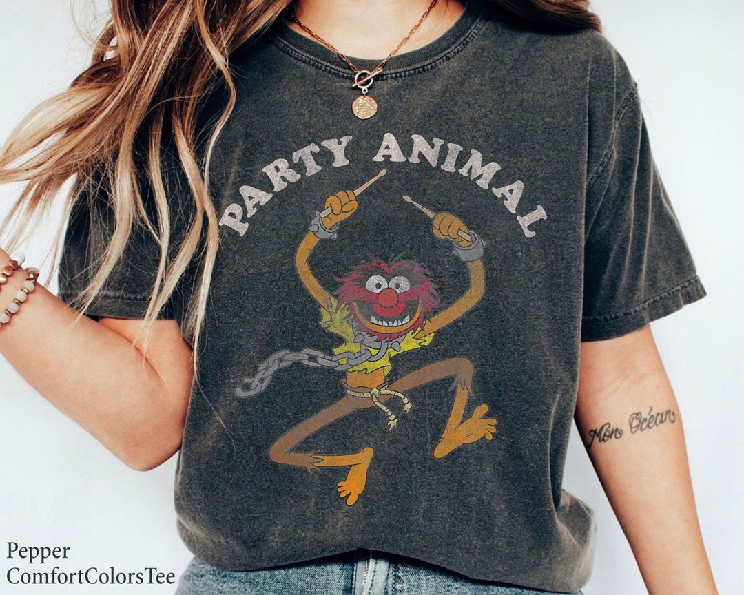 Muppets Animal the Party Animal Shirt Walt Disney World Shirt Gift ...
