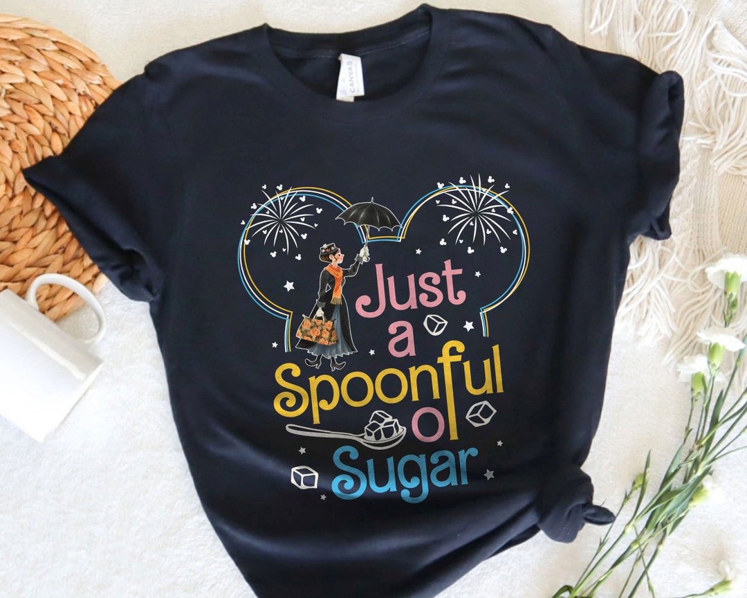 Mary Poppins Mickey Ears Just A Spoonful of Sugar Shirt Family Matching ...