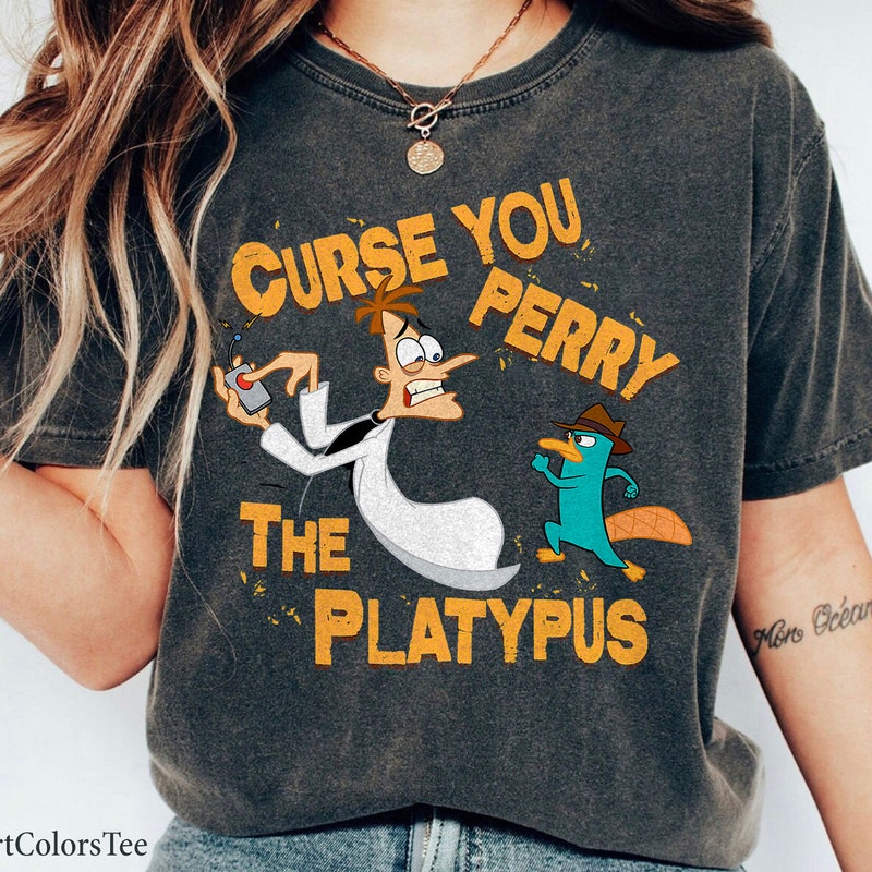 Perry the Platypus Tshirt - Etsy
