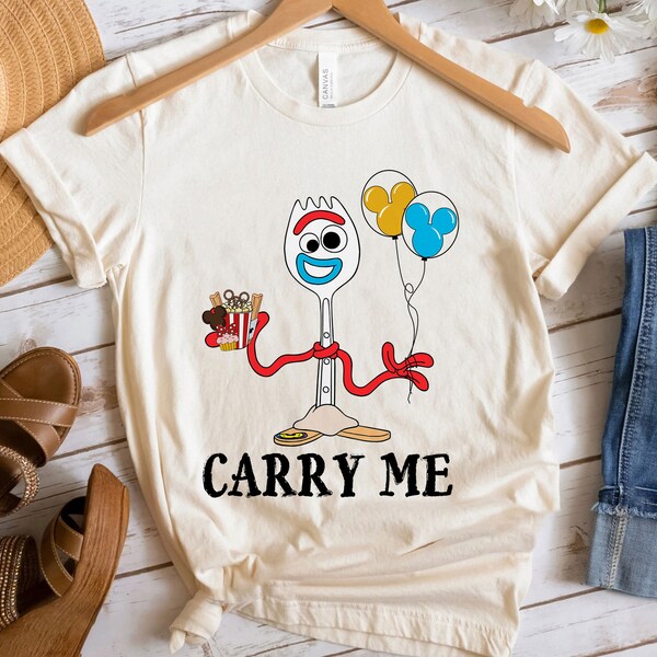 Forky Carry Me Svg - Etsy
