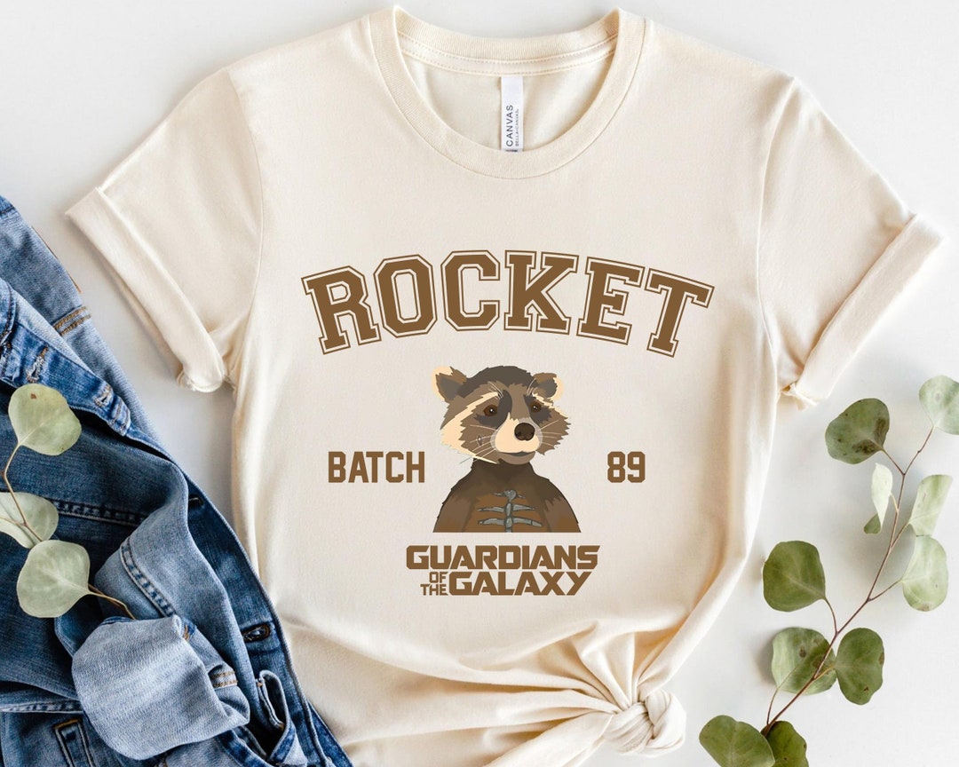Rocket Shirt Guardians of the Galaxy Shirt GOTG Shirt Lylla Teefs Floor ...