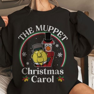 The Muppet Christmas Carol Bunsen Honeydew and Beaker Retro Shirt ...