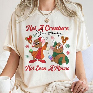 Not A Creature Was Stirring Not Even A Mouse Jaq and Gus Gus Merry ...