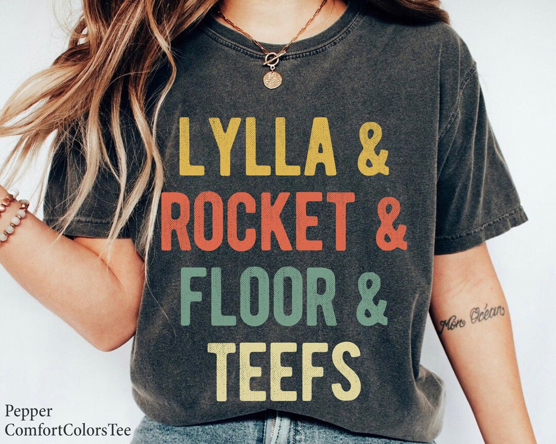 Lylla & Rocket Floor and Teefs Shirt Guardians of the Galaxy Vol3 ...