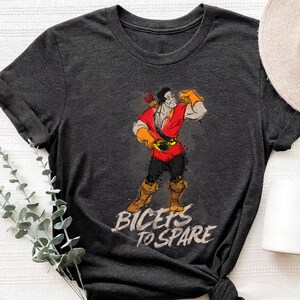 Beauty and the Beast Gaston Biceps to Spare Shirt Walt Disney World ...