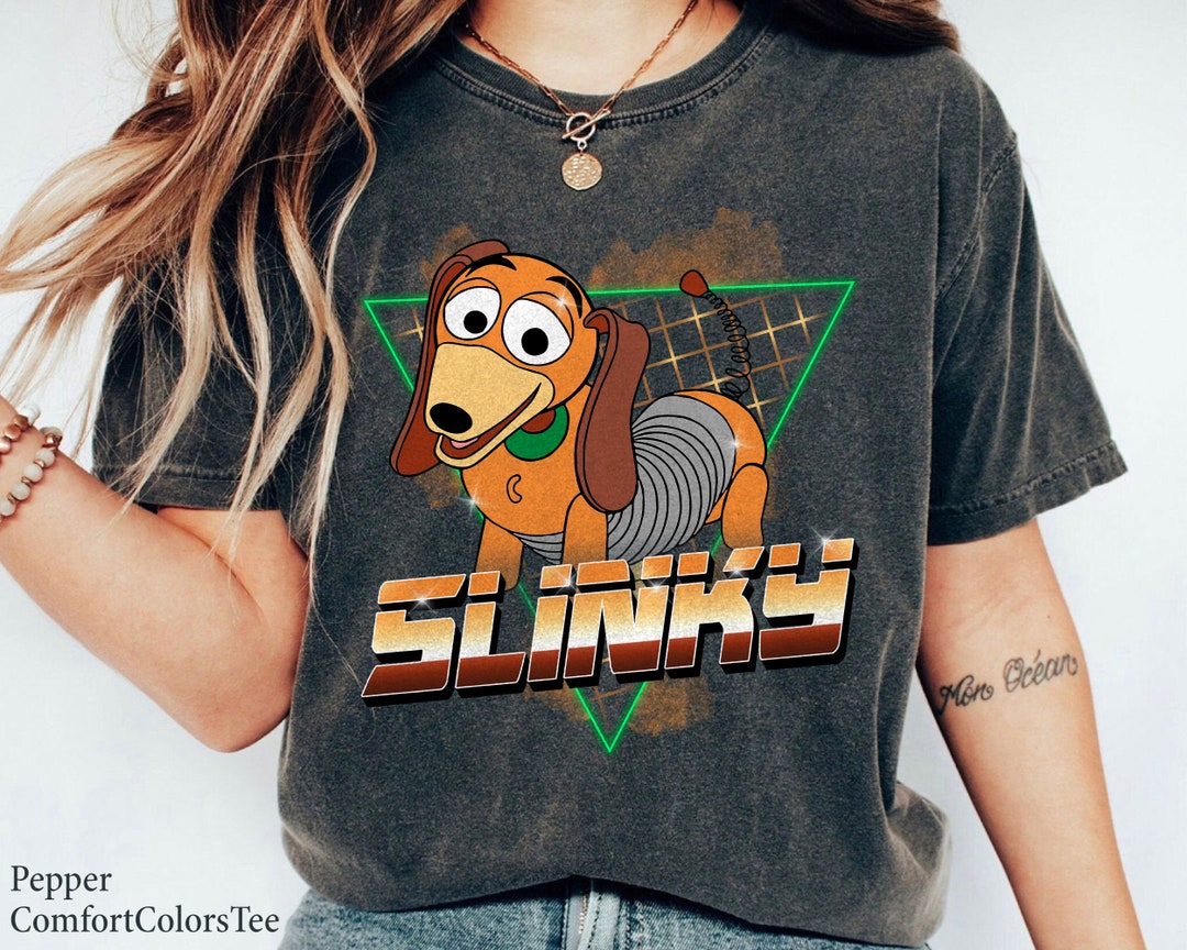 Slinky Dog 80s Retro Toy Story ABS of Steel Shirt Walt Disney World ...
