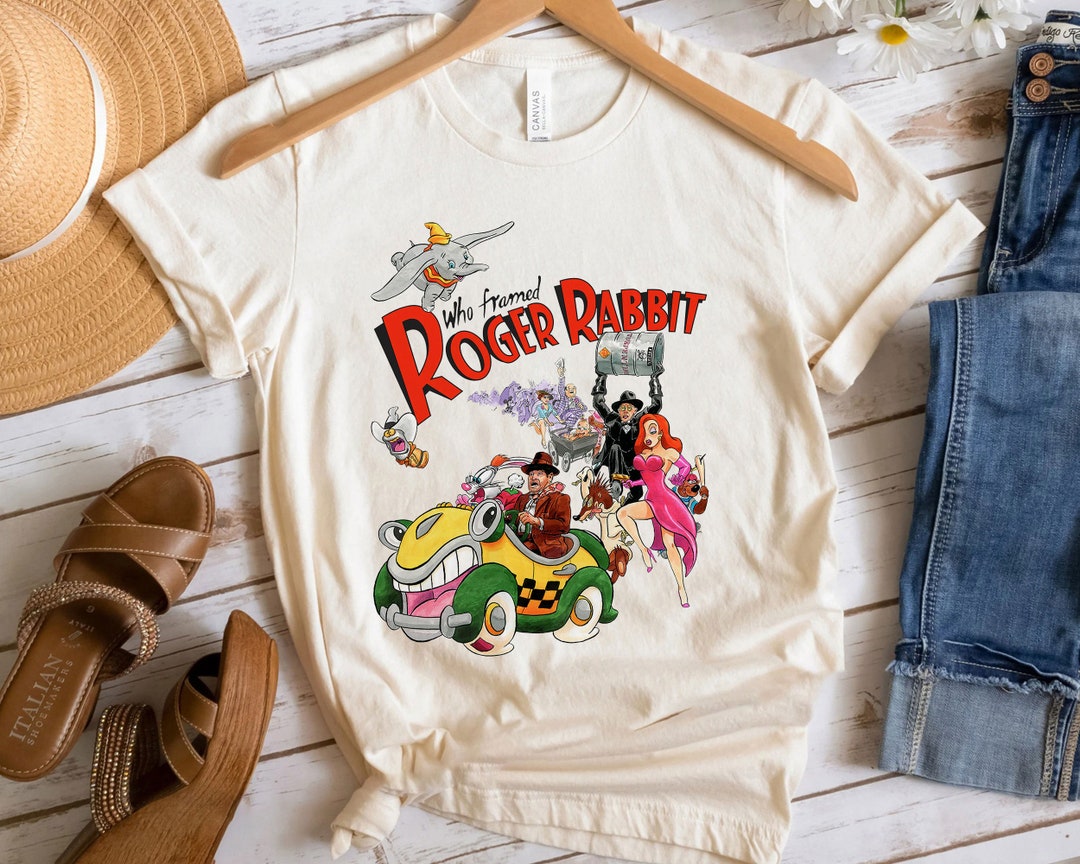 Who Framed Roger Rabbit Vintage Retro Shirt Family Matching Walt Disney ...