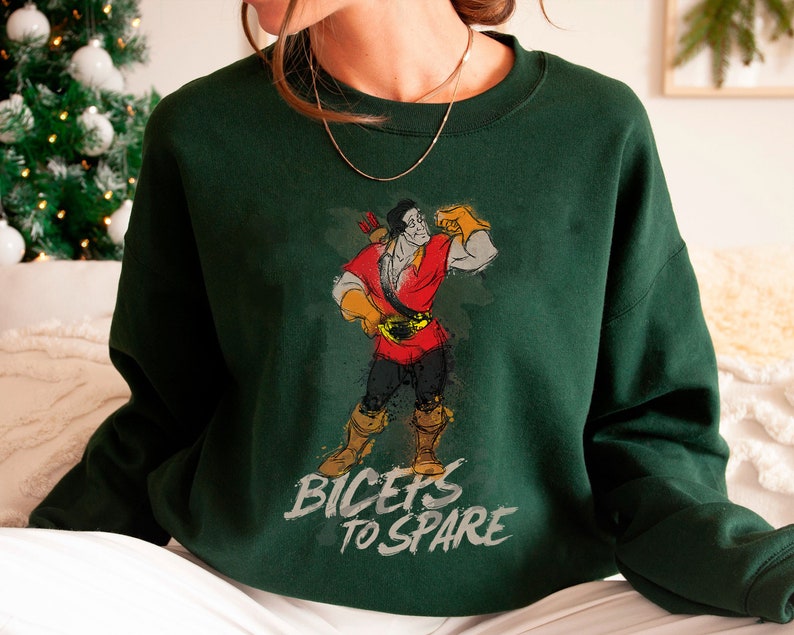 Beauty and the Beast Gaston Biceps to Spare Shirt Walt Disney World ...