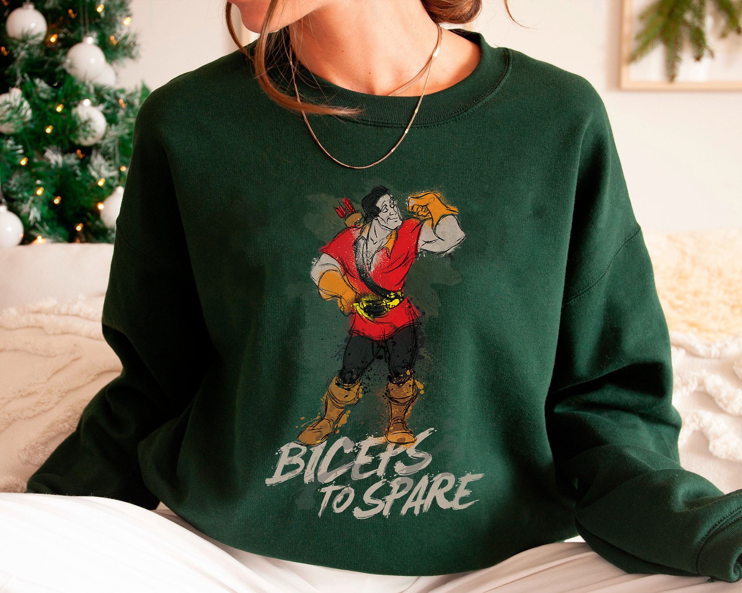 Beauty and the Beast Gaston Biceps to Spare Shirt Walt Disney World ...