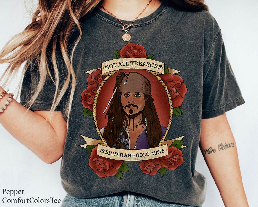 Pirates of the Caribbean Jack Sparrow Treasure Shirt Family - Etsy