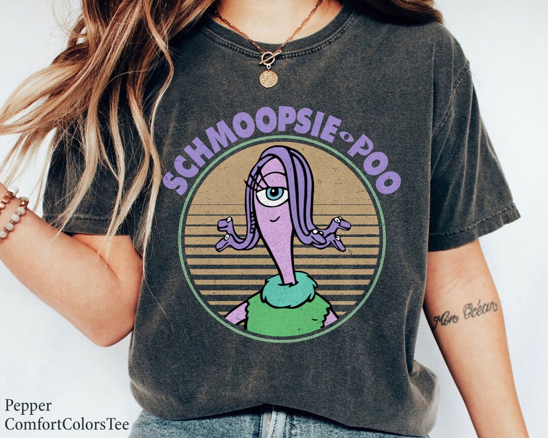 Schmoopsie-poo Monsters Inc Celia Vintage Retro Shirt Walt Disney World ...