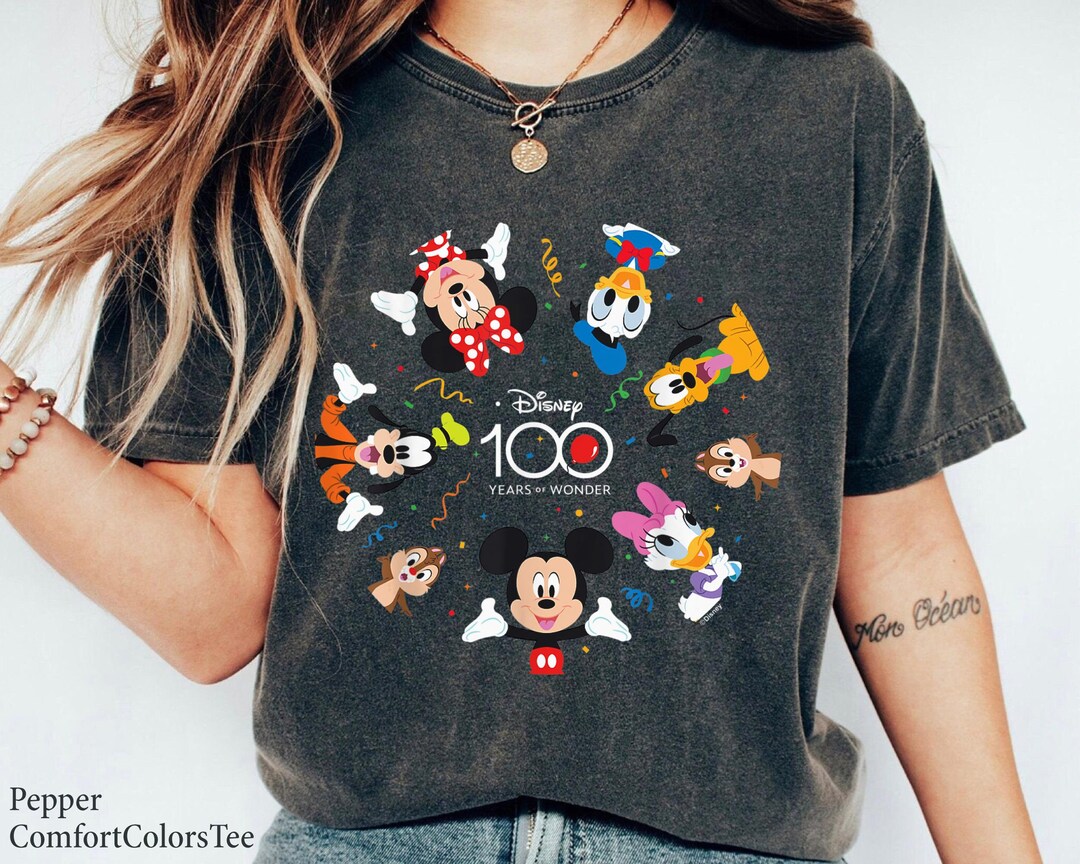 Disney 100 Mickey Minnie Donald Goofy 100 Years of Wonder - Etsy