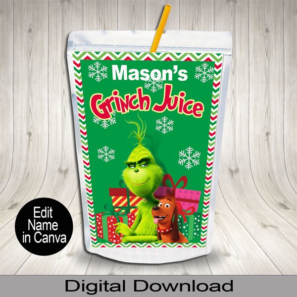 Grinch Party Favors - Etsy