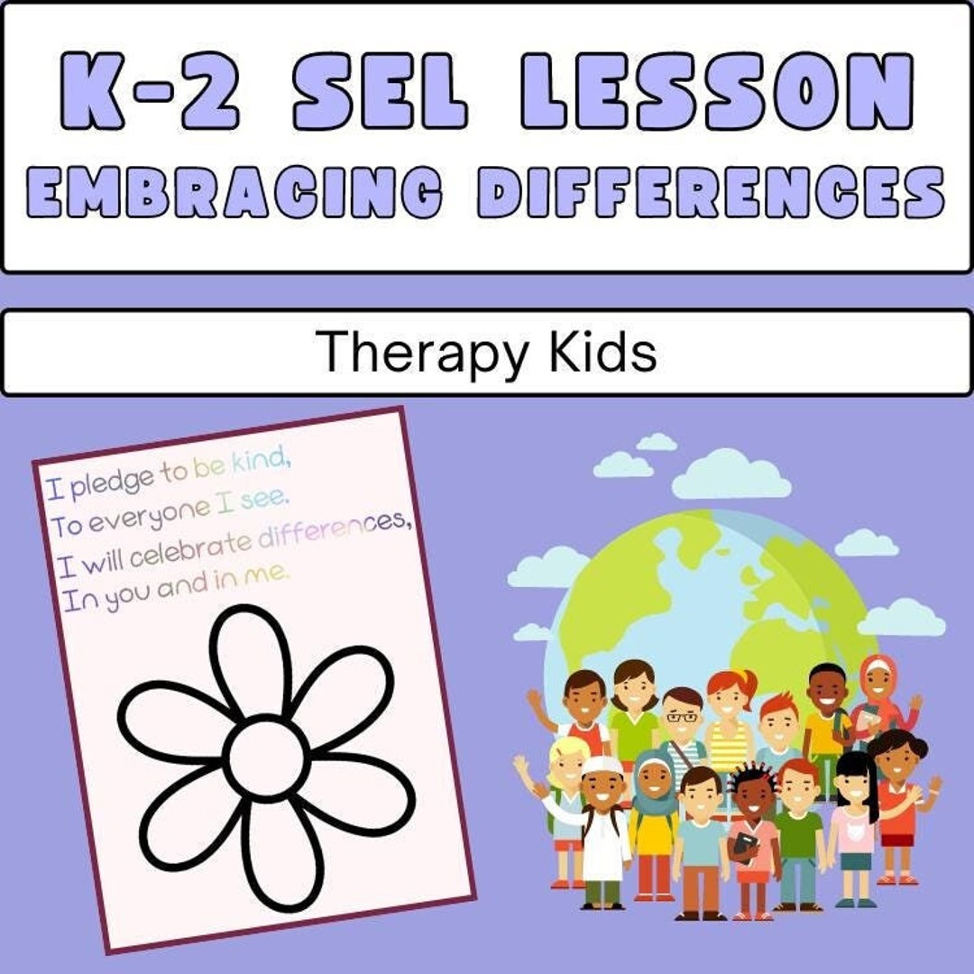 SEL Lesson-embracing Differences-kinder Through 2nd Grade-lesson Plans ...