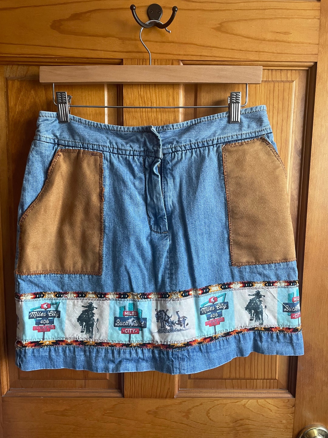Made to Order Rodeo Patchwork Skirt / Cowgirl Skort - Etsy