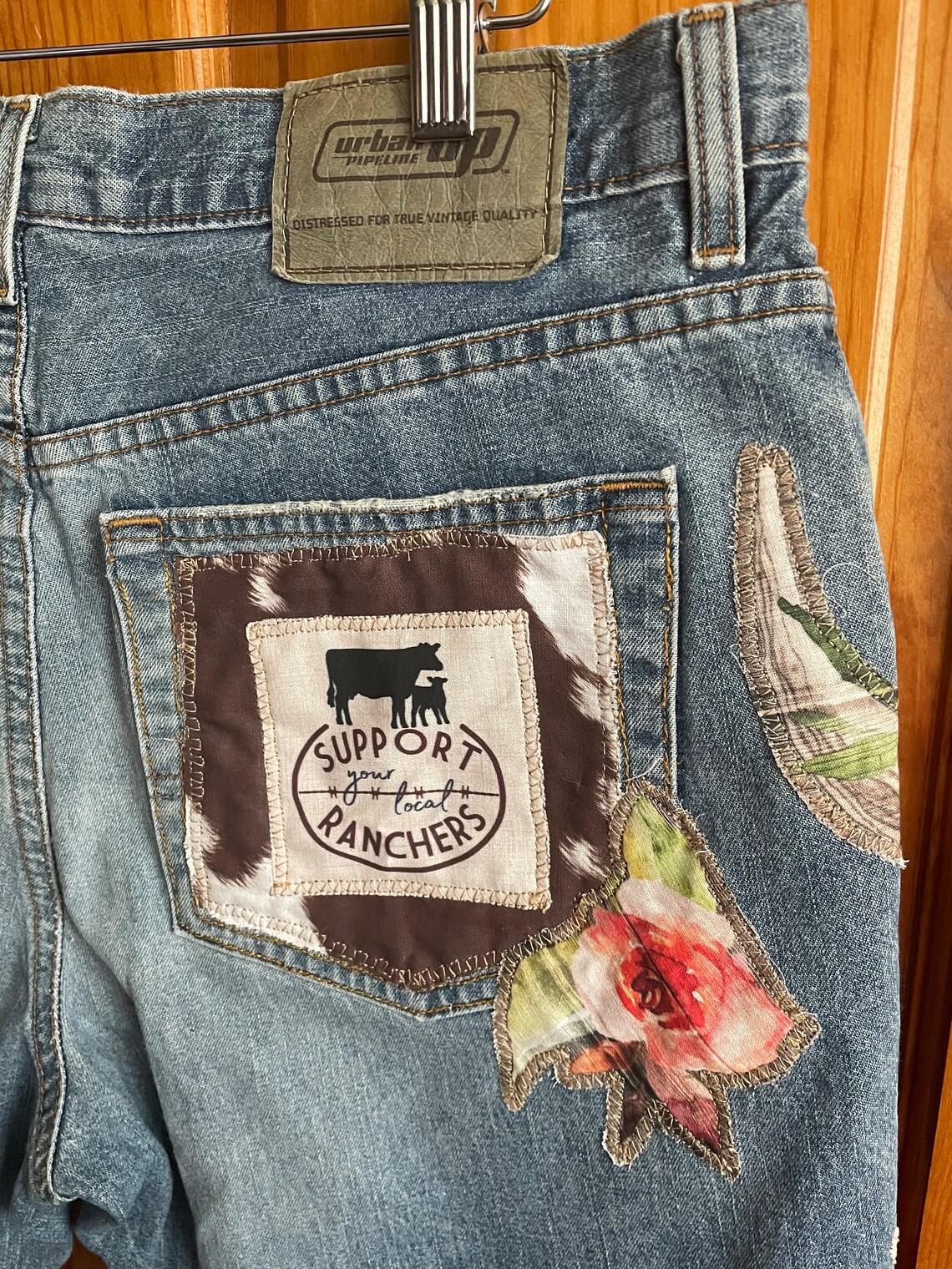 Rodeo Jeans / Coyboy Shorts / Cowgirl Cutoffs / Upcycle - Etsy