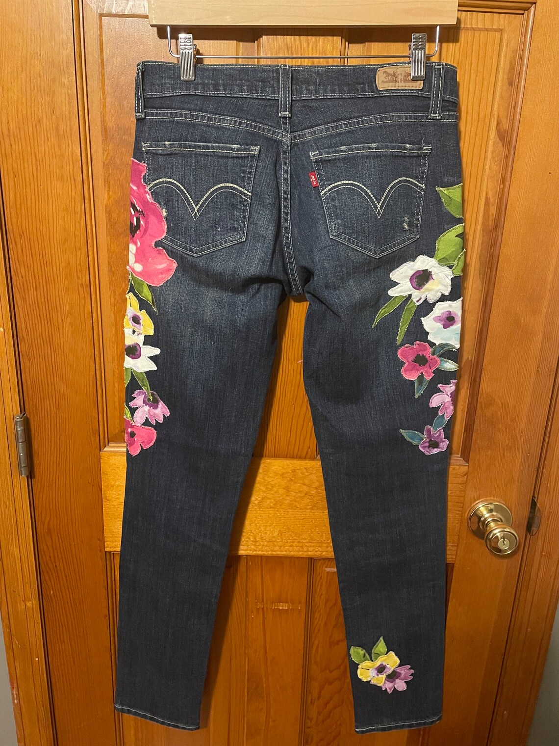 Vintage Levi Denim | Levi Jeans | Skinny Jeans | Flower Vintage Jeans ...
