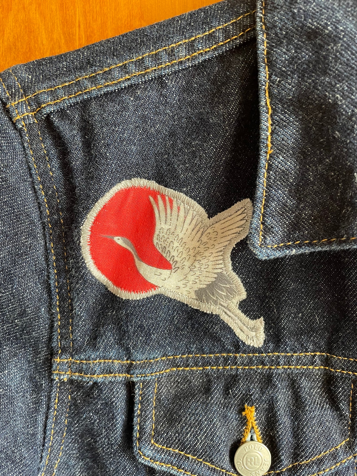 MADE TO ORDER Only/ Cherry Blossom Jean Jacket / Custom Patchwork - Etsy
