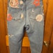 Distressed Zombie Rag Doll Jeans/hipster Jeans/grunge Jeans/boho ...