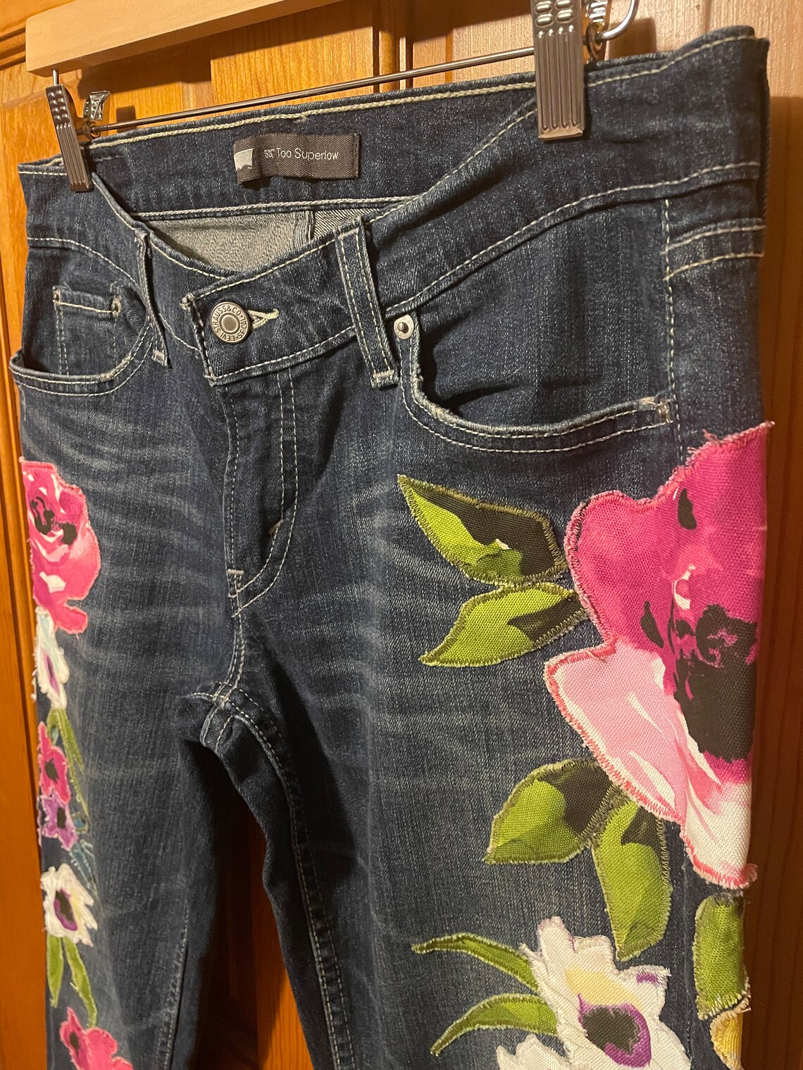 Vintage Levi Denim | Levi Jeans | Skinny Jeans | Flower Vintage Jeans ...