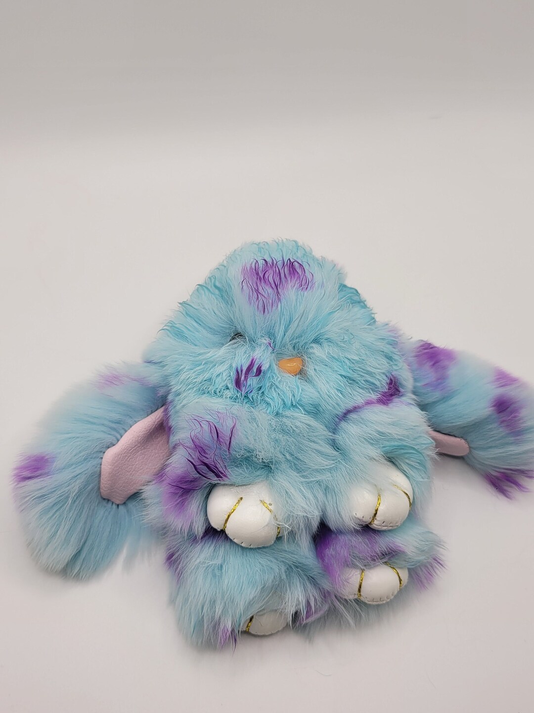 Real Rex Rabbit Fur Keychains/plush - Etsy