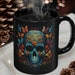 Skull Butterfly Mug, Cottagecore Mushroom, Enchanted Forest ...