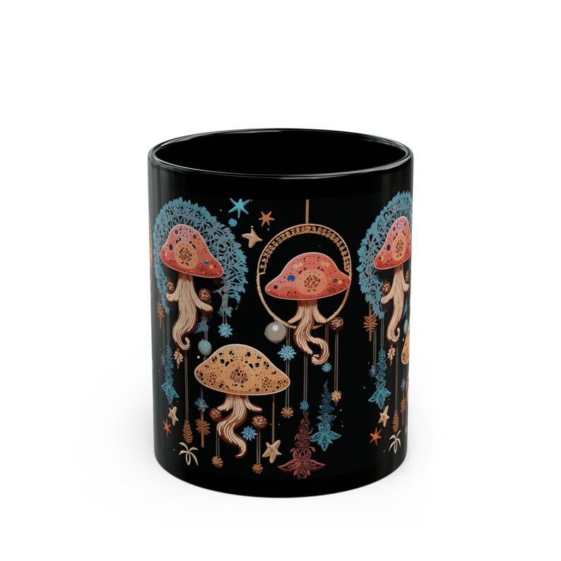 Suncatcher, Mushroom Mug, Cottagecore Mug, Shrooms, Psychedelic, Coffee ...