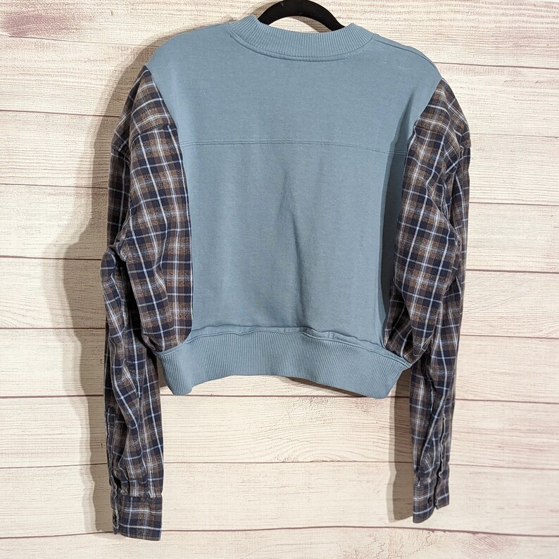Carhartt Rework Cropped Flannel - Etsy