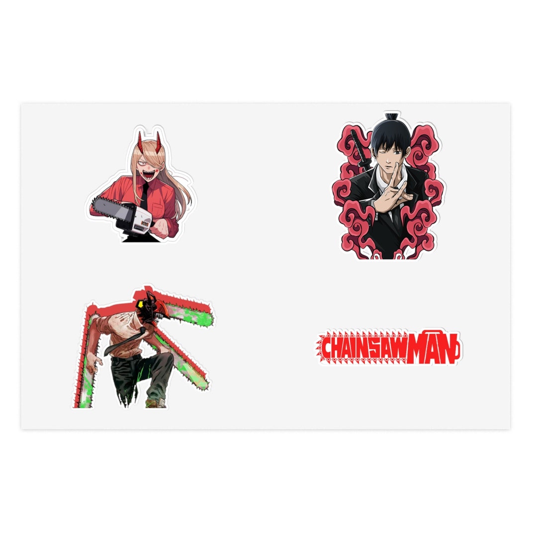 Chainsawman Denji Anime Sticker Sheets - Etsy