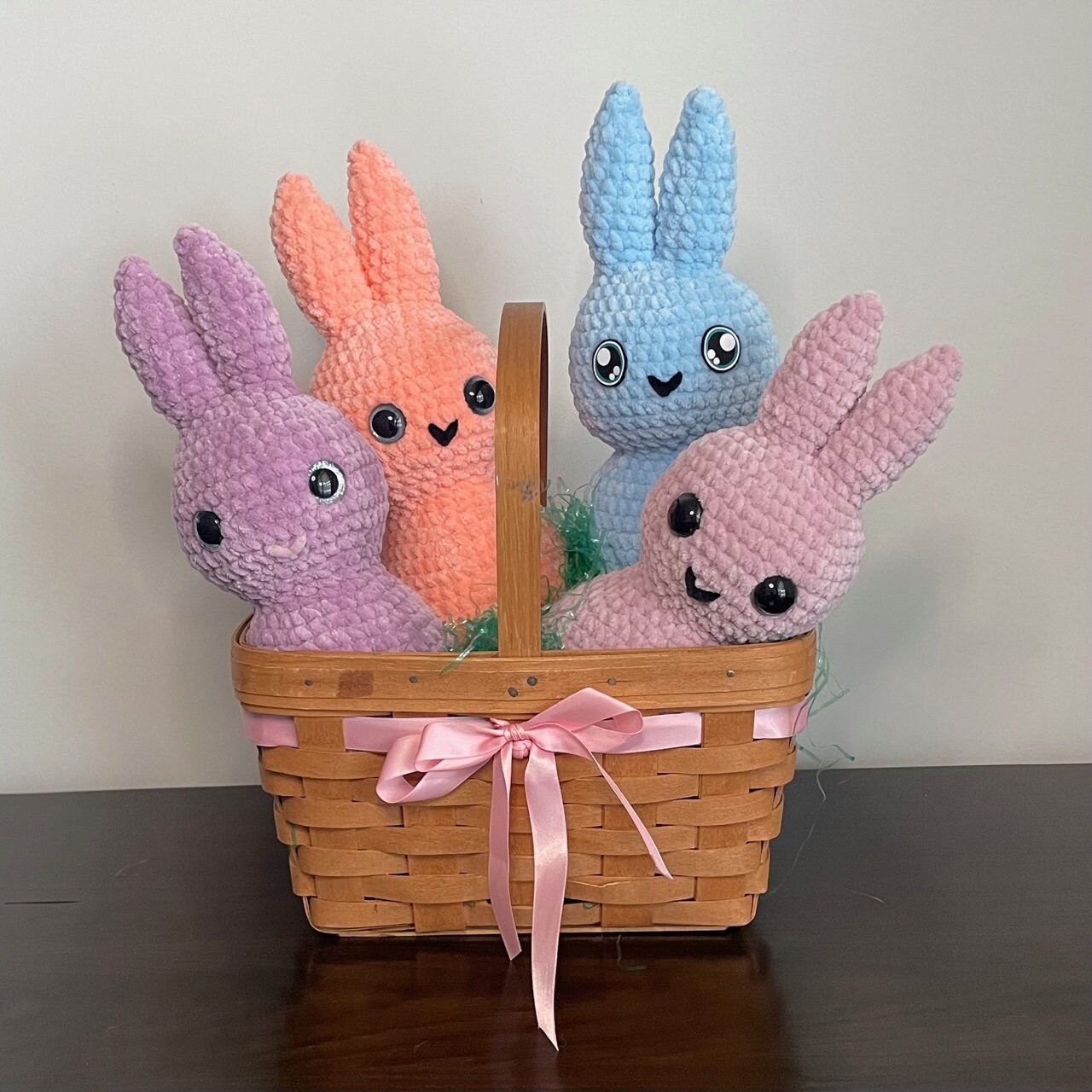 No Sew Bunny Crochet Pattern, Plushie Pattern, Amigurimi Pattern, Easy ...